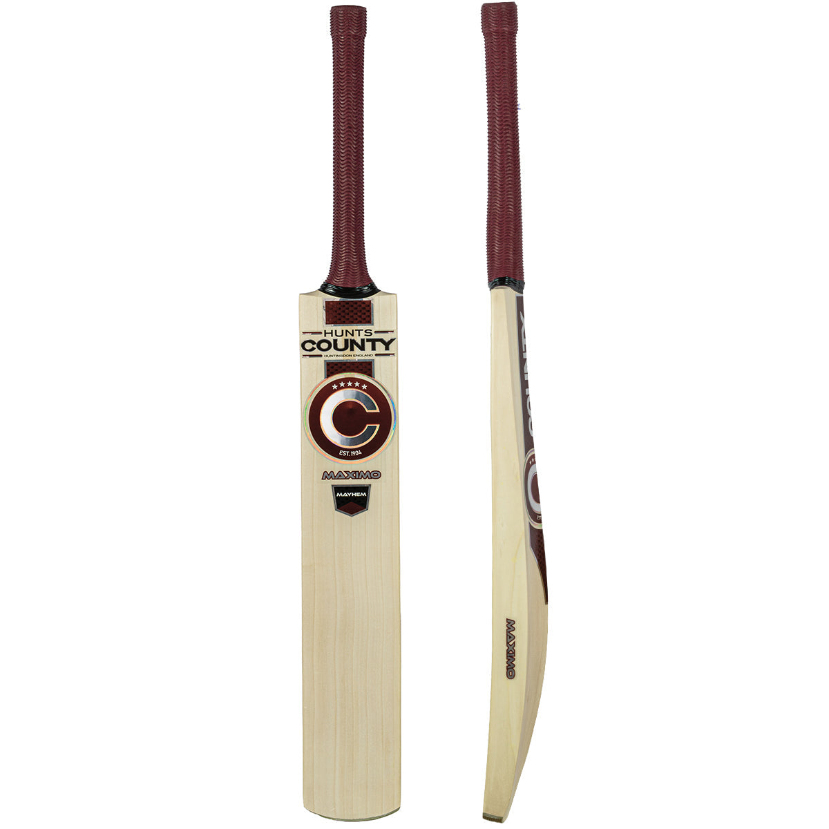 Hunts County Maximo Mayhem Junior Cricket Bat – CricketBatsDirect